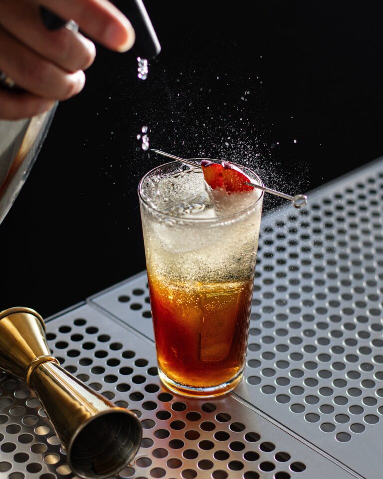 Toasted Matcha Gin Sour - CHOYA Umeshu USA